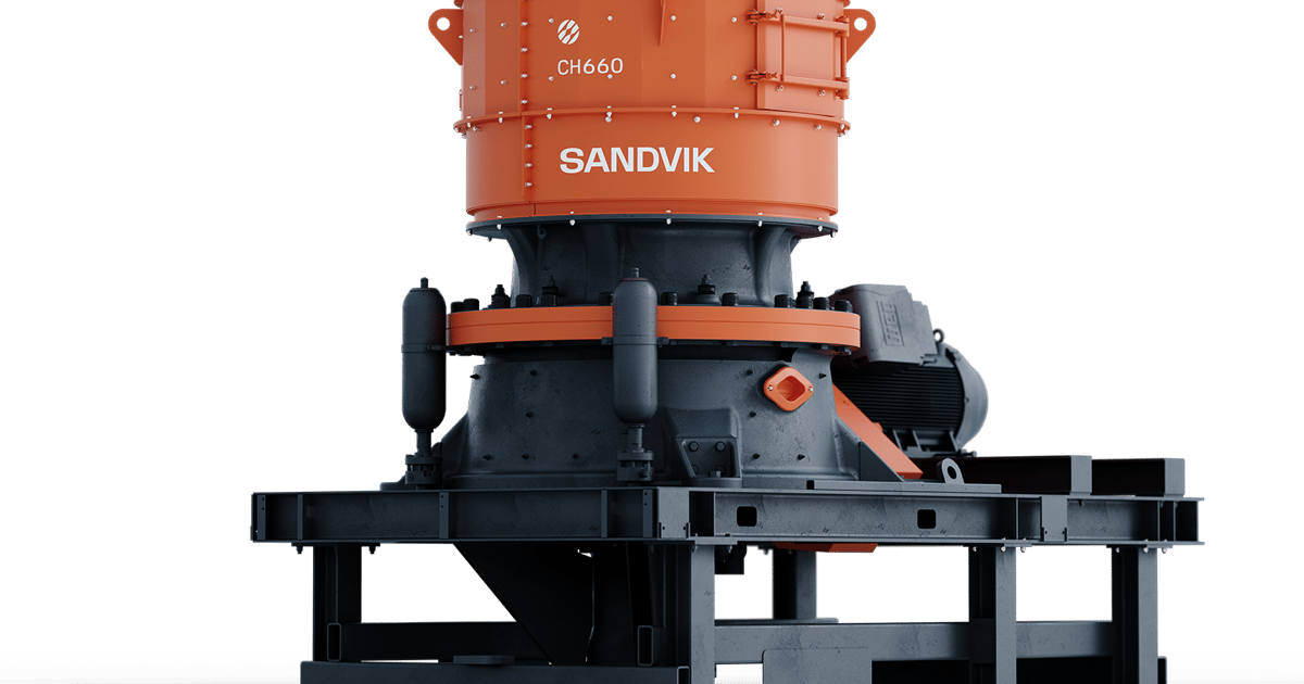 Sandvik CH660 Cone Crusher For Pebble-Crushing Applications