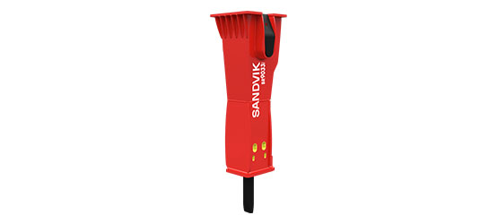 Sandvik large range hammers