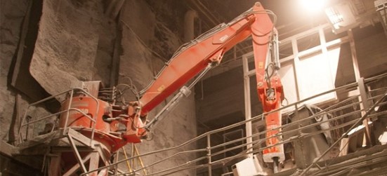 Sandvik medium range booms